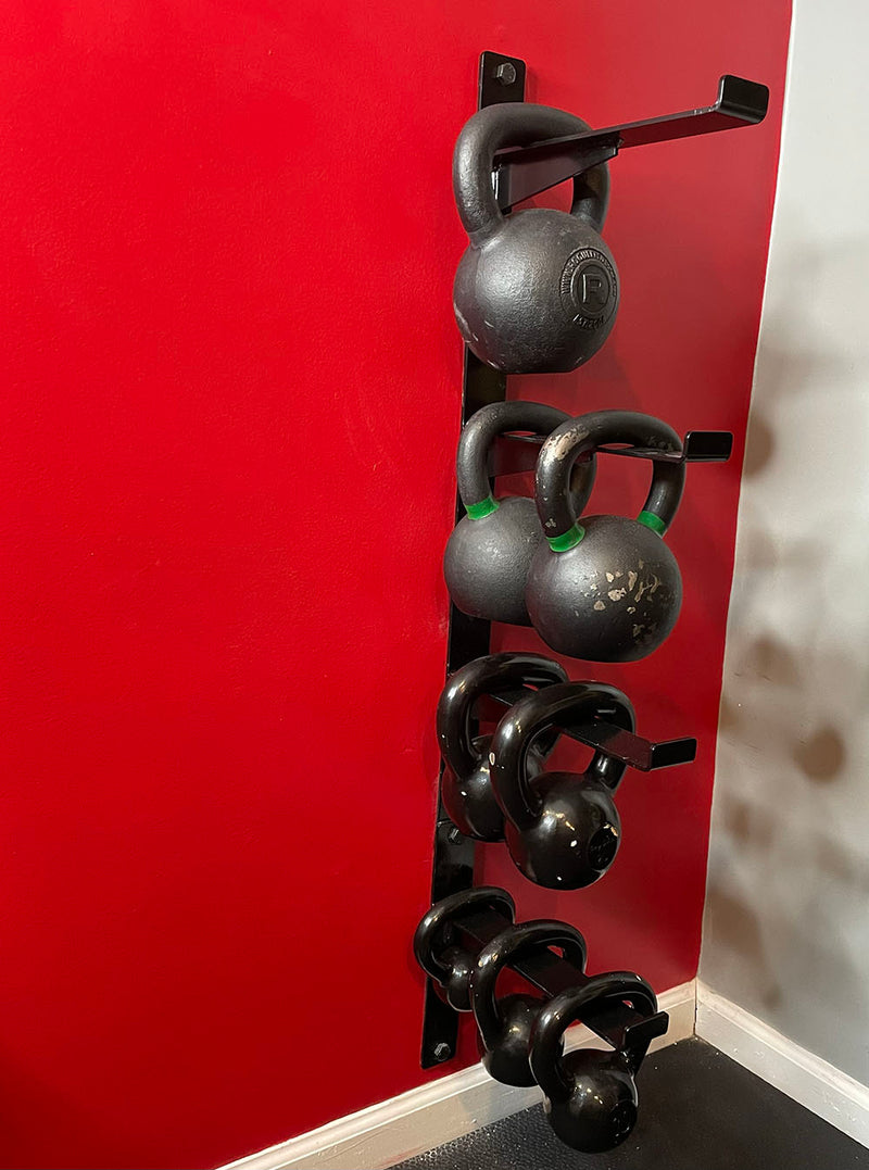 Wall Mounted Kettlebell Storage Rack