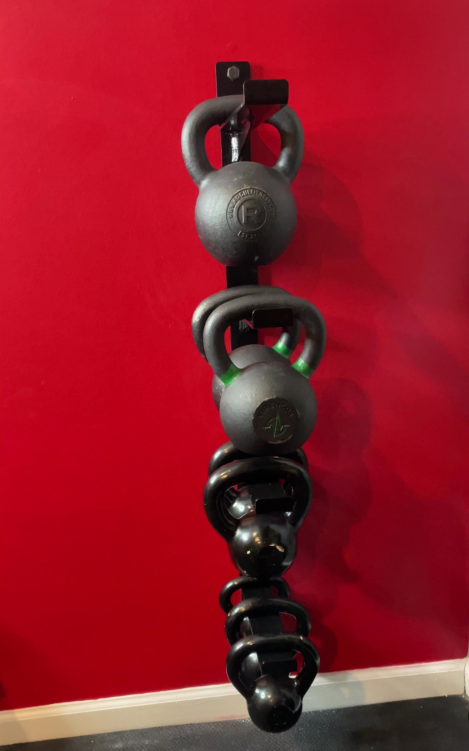 Wall Mounted Kettlebell Storage Rack